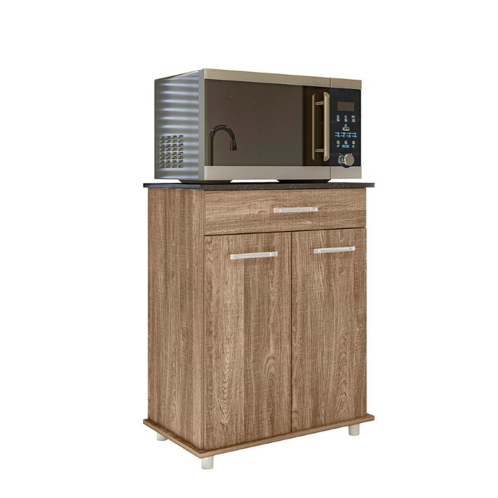 BALCON HORNO O MICROONDAS ISIS SIMPLE CARVALHO/NATURE MOVELMAX