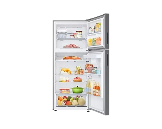 HELADERA SAMSUNG 384L TMF SPACE MAX C/ DISPENSER SILVER RT38CG6720S9/ZS